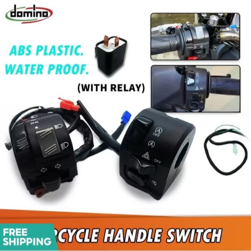 Jual Domino YAMAHA Nmax Handle Switch Set (Kiri + Kanan) dengan Flasher ...