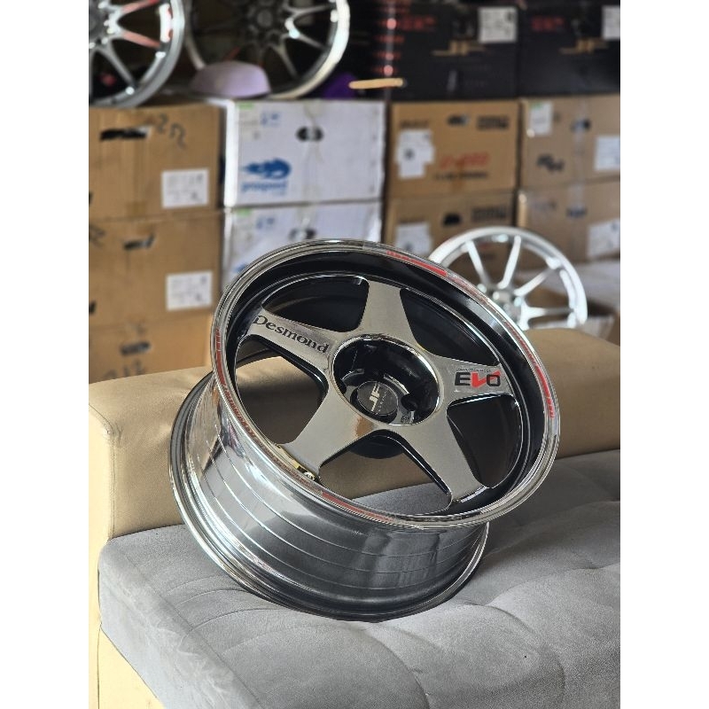 Jual Velg Evo Regamaster Blackchrome R18 Kondisi Baru | Shopee Indonesia