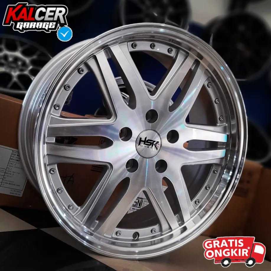 Jual VELG CELONG HSR OKAYAMA R17 PCD 5X114,3 Cocok untuk mobil Civic, Innova, Terios, Crv, Camry ...