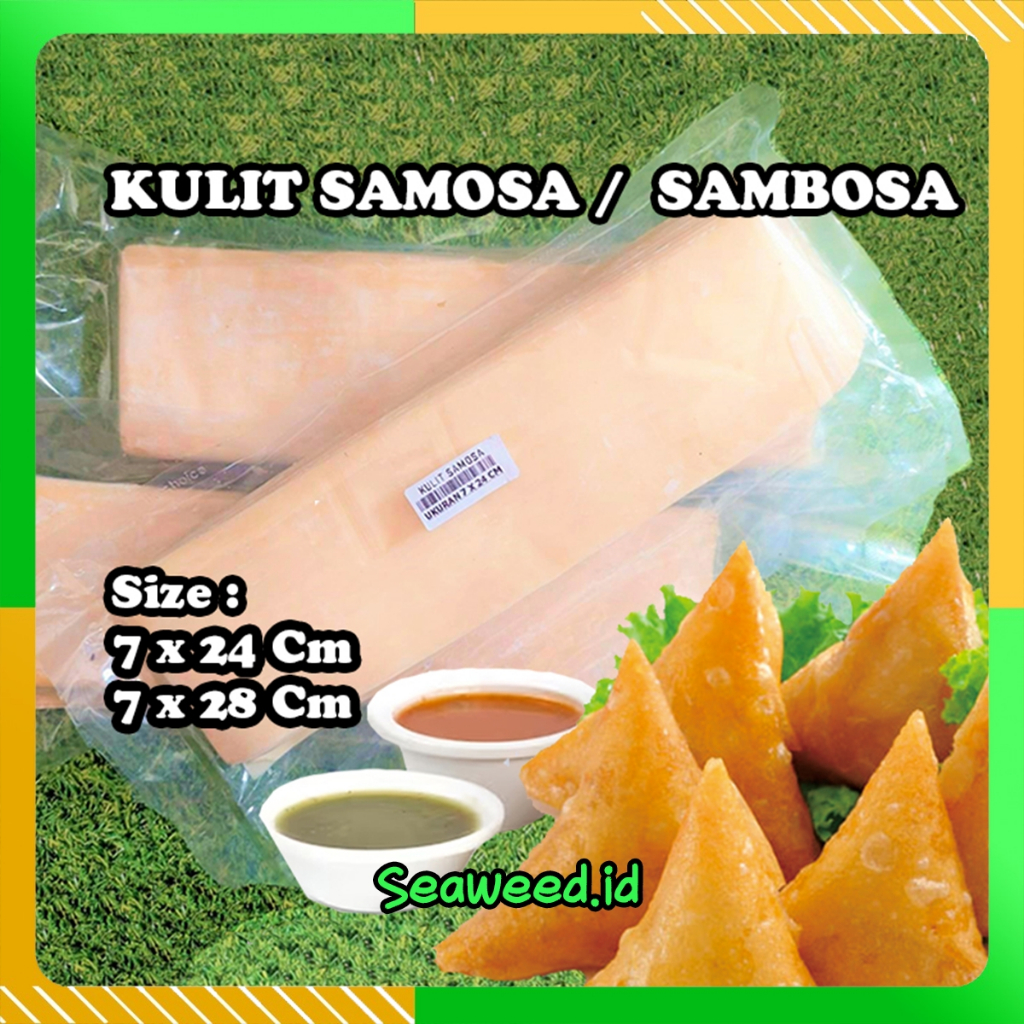 Jual Kulit Samosa Kulit Sambosa halal lembut anti lengket Isi 50 Lembar ...