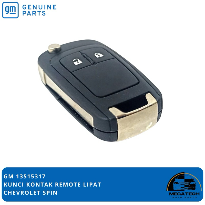 Jual KUNCI KONTAK REMOTE LIPAT CHEVROLET SPIN ORIGINAL GM 13515317 ...