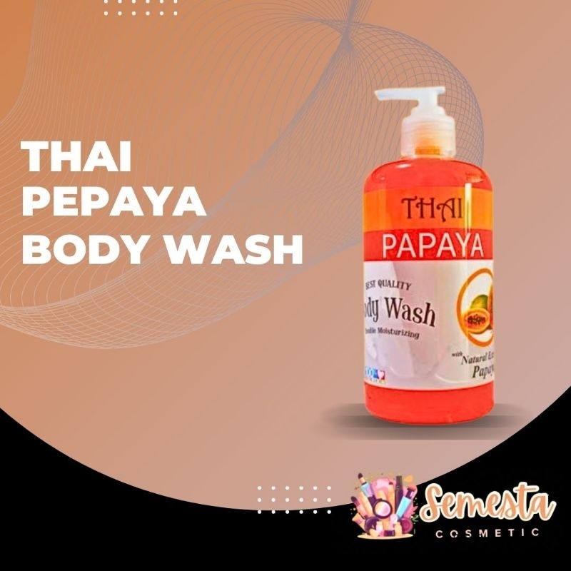 Jual Thai papaya body wash 500ml | Shopee Indonesia