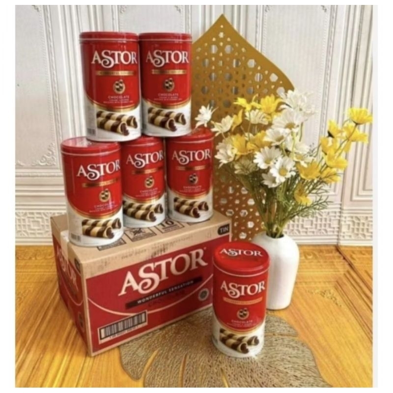 Jual Astor Chocolate Stick Kemasan Toples Tabung 330gr | Shopee Indonesia