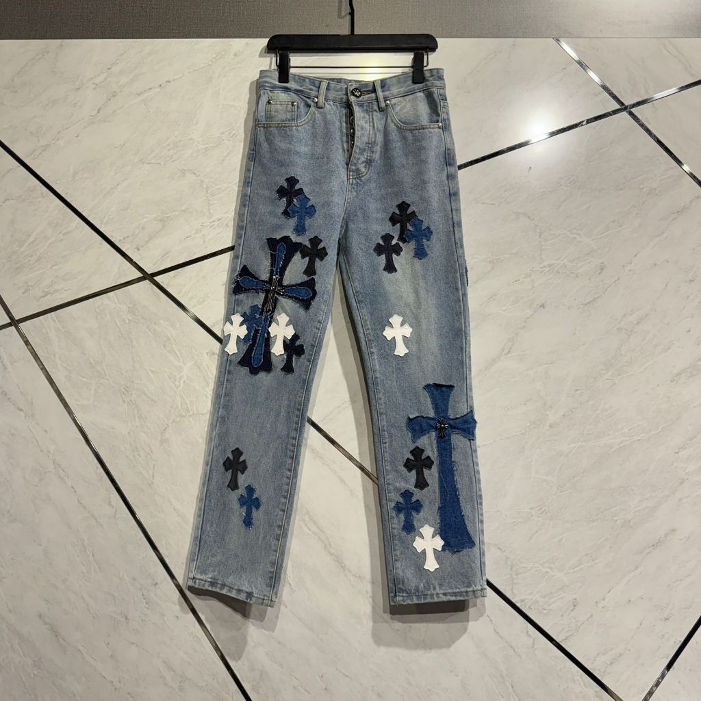 Jual CHROME HEARTS DENIM PANTS | Shopee Indonesia