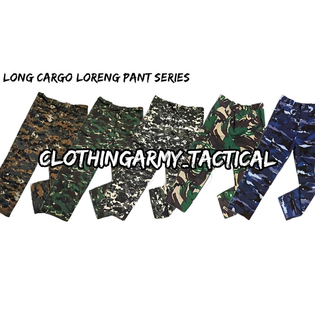 Jual Celana Loreng Panjang Pria Carpenter / Cargo Pants Loreng ...