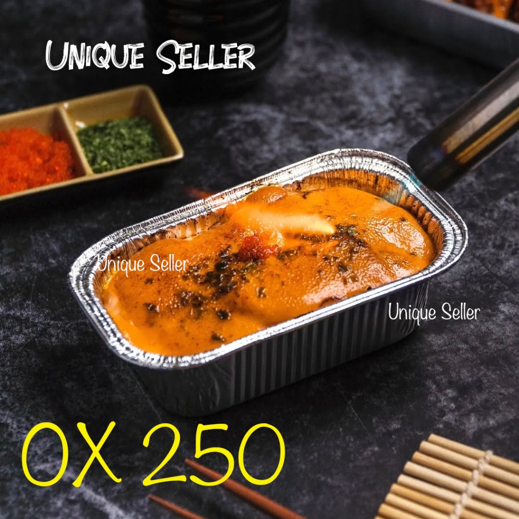 Jual Aluminium Foil Cup OX 250 + Tutup Mika Bestfresh / Alufoil Tray Persegi Panjang 5x10 cm OX ...
