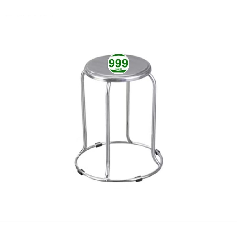 Jual B1 - Kursi Bakso Bulat Stainless Steel - Kursi bulat bangku bulat ...