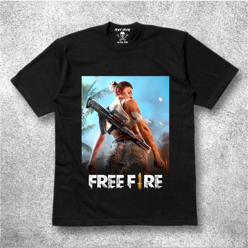 Jual Baju Freefire FF booyah Premium cotton raster | Shopee Indonesia