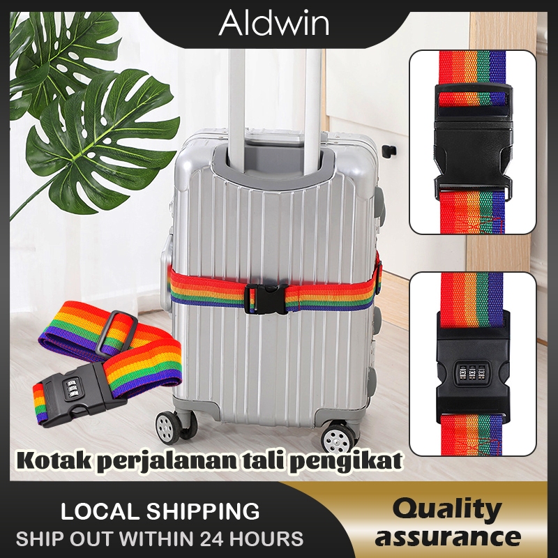 Jual Tali Pengikat Koper Luggage Belt Strap Tali Koper Silang Ganda ...