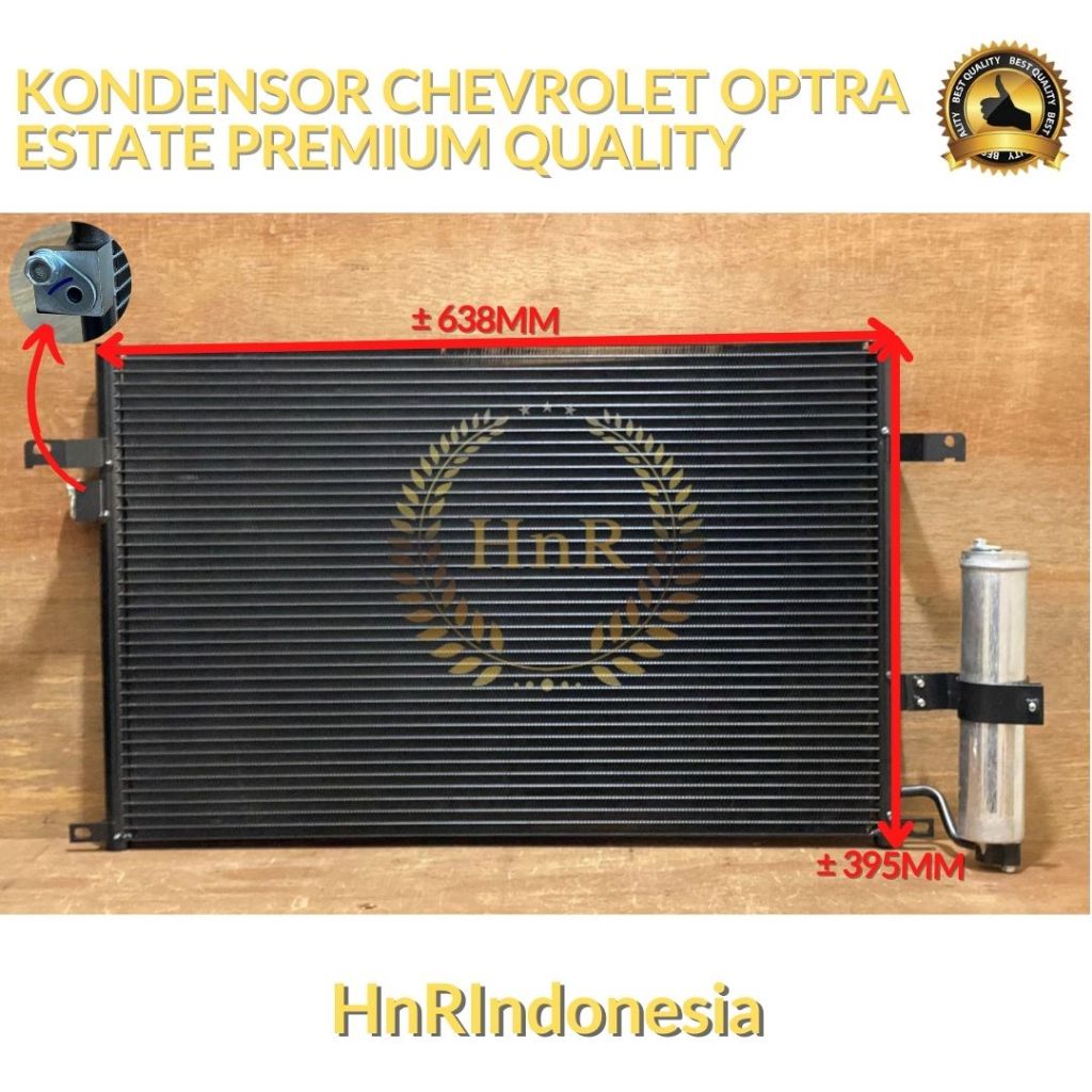 Jual Kondensor AC Mobil Chevrolet Optra Estate CONDENSOR PREMIUM ...