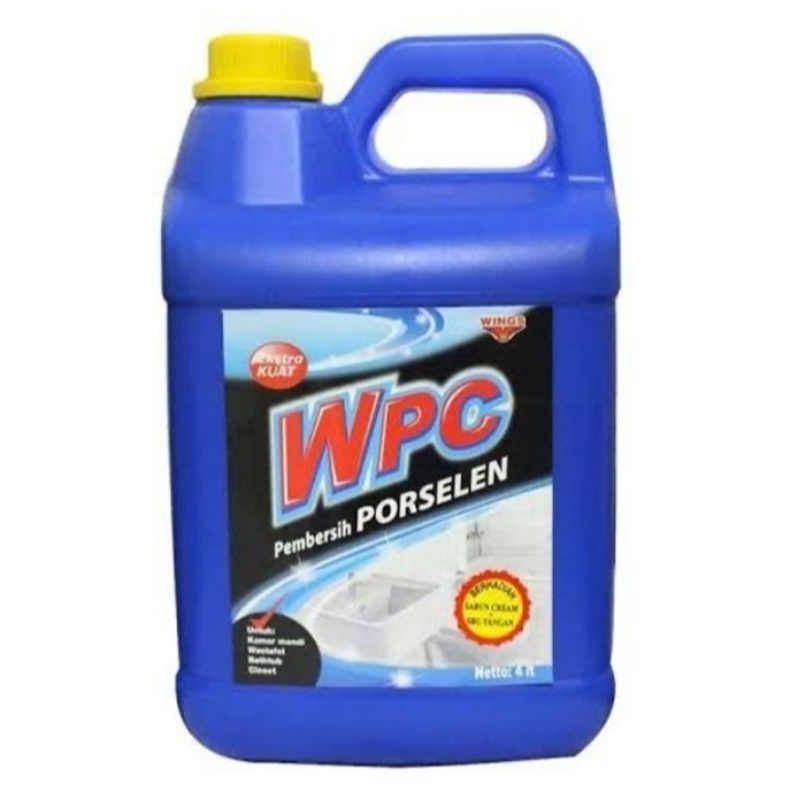 Jual WPC Pembersih Porselen Jerigen 4 Liter | Shopee Indonesia