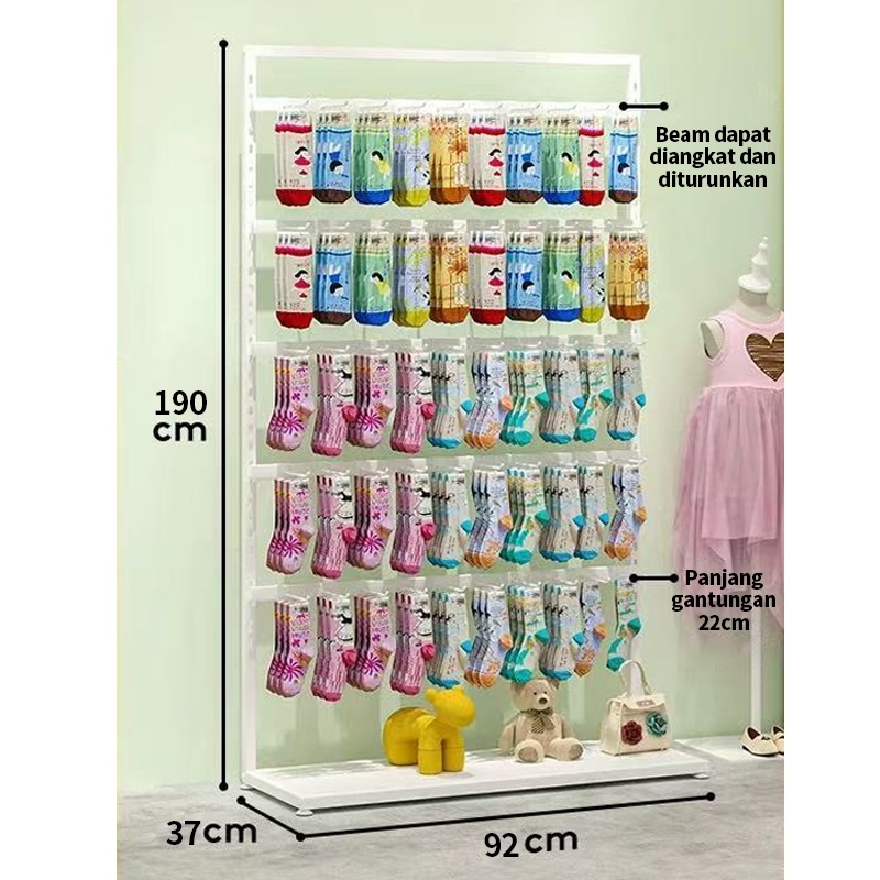 Jual Rak Besi Susun / Serbaguna Lerberg / Rak Display Gantungan Balok ...