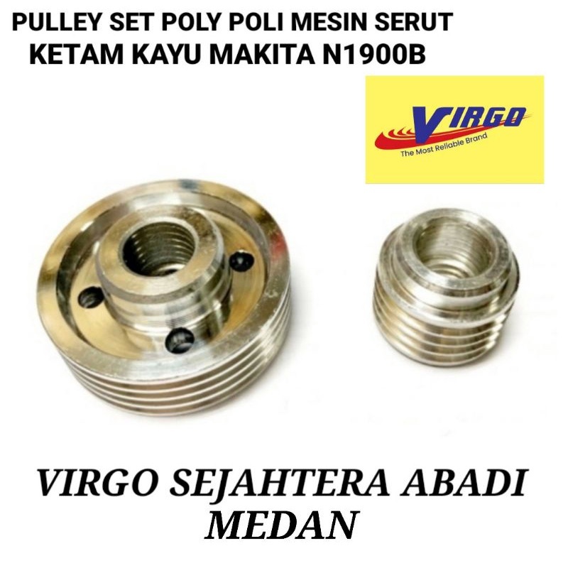 Jual POLI N1900B PULLEY SET MESIN SERUT KETAM PLANER KAYU MAKITA N ...
