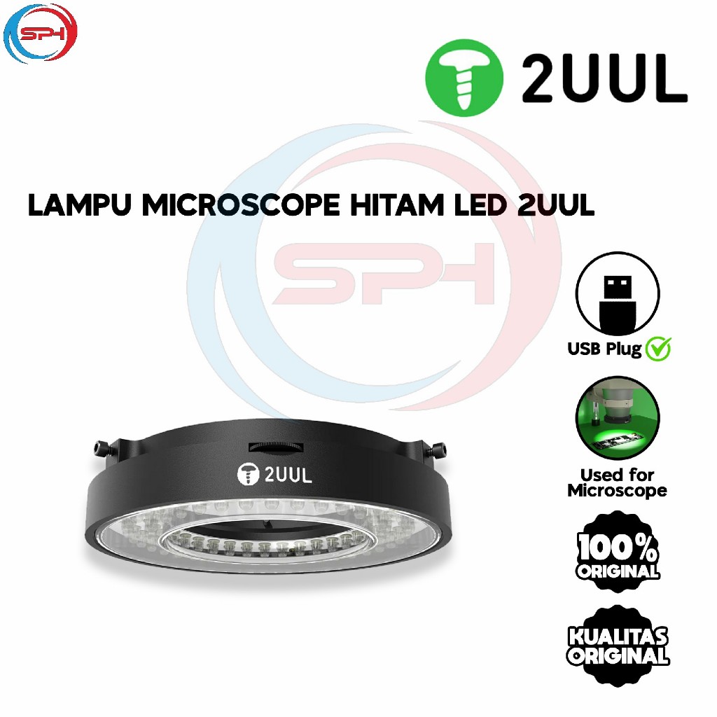 Jual 2UUL Lampu Mikroskop LED / Adjustable LED Microscope Lamp Original ...