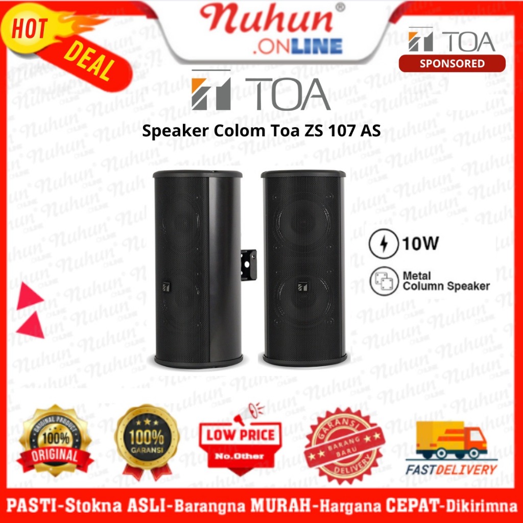 Jual Toa Metal Column Speaker ZS-107 AS 10 W | Shopee Indonesia