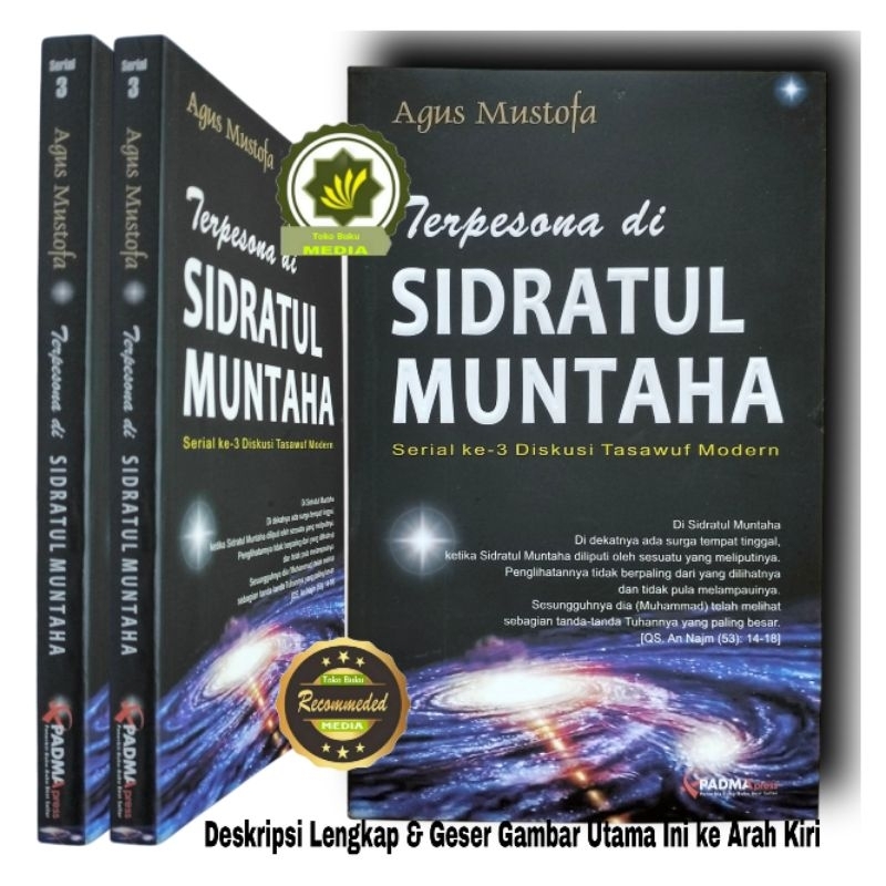 Jual Buku TERPESONA DI SIDRATUL MUNTAHA Peristiwa ISRA' MI'RAJ Perjalanan Israk Mikraj Menembus ...