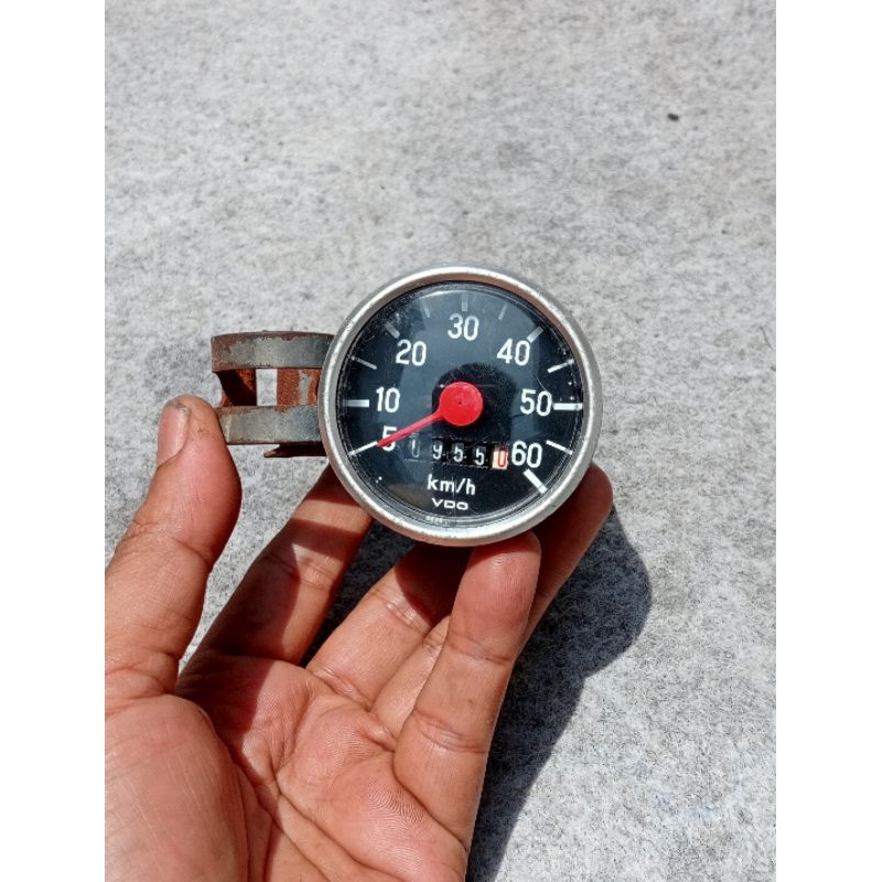 Jual speedometer VDO Germany speedometer moped zundapp motor antik dkw ...