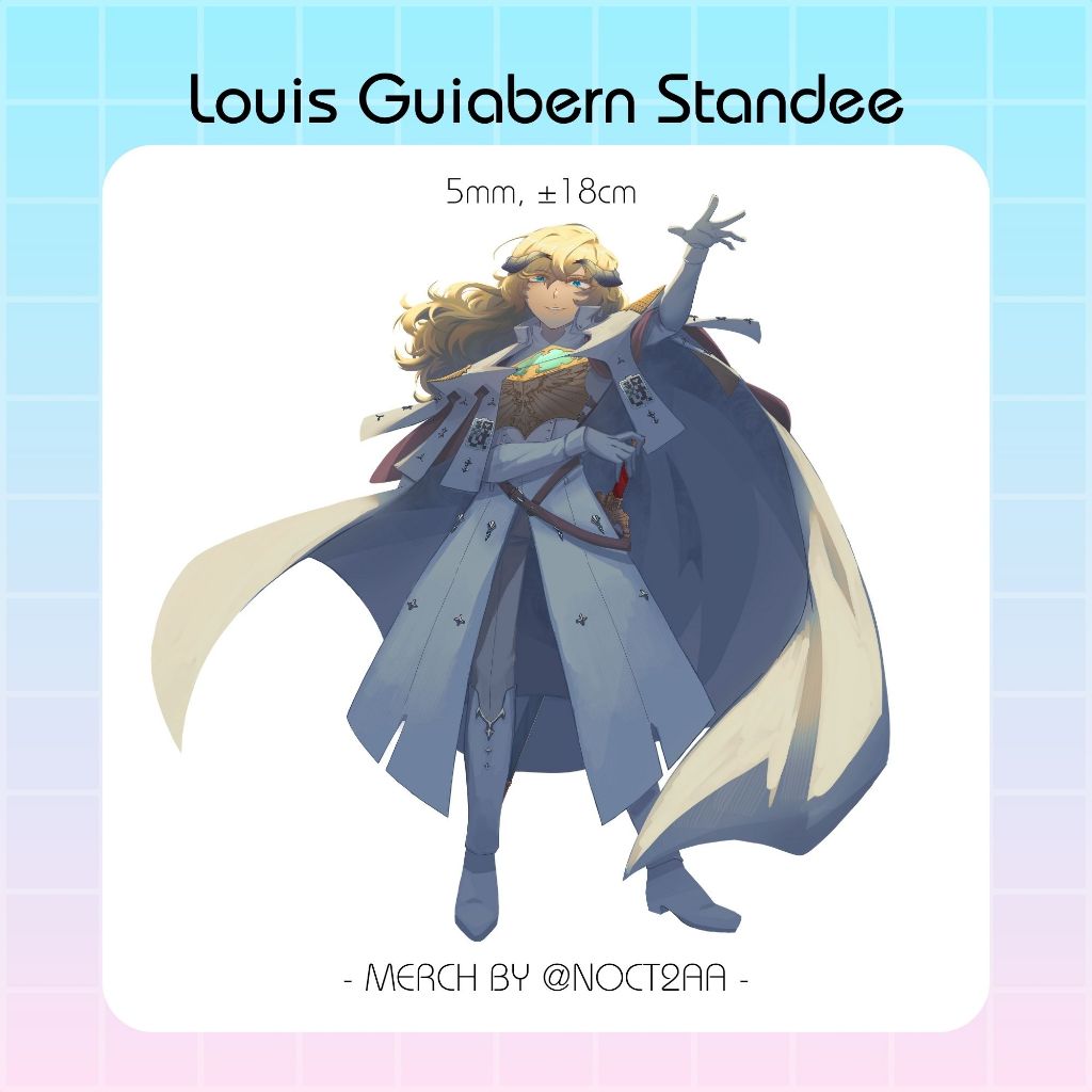 Jual Metaphor ReFantazio Louis Guiabern Standee | Shopee Indonesia