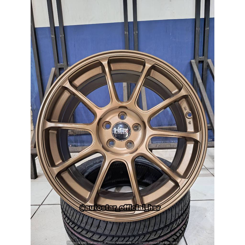 Jual velg mobil hsr zero R18 pcd 5x114,3 pas buat mobil crv,hrv,innova ...