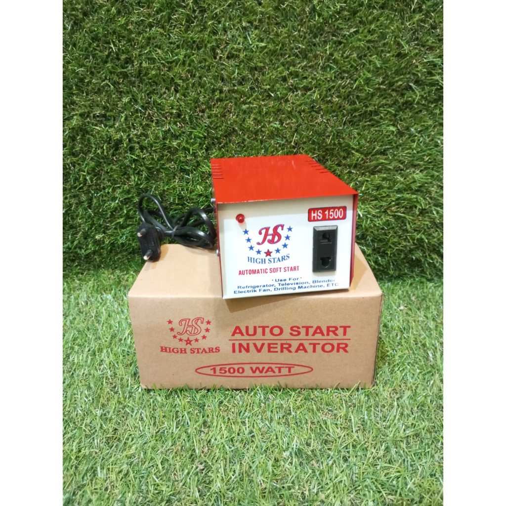 Jual Auto start slow Start Inverator HS 1500W Alat Anti listrik Jeglek ...