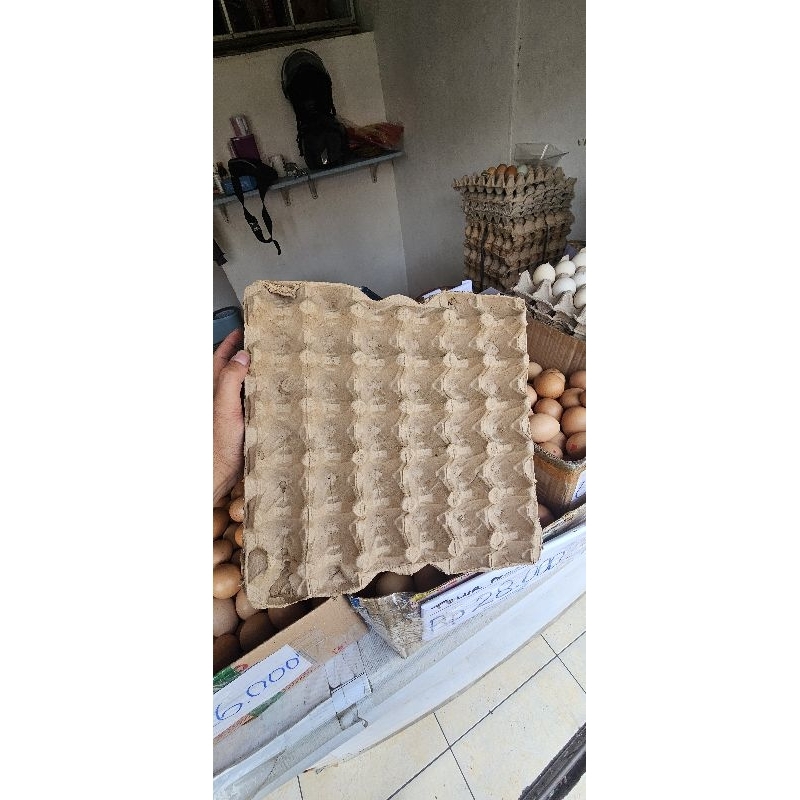 Jual Tray Telur Ayam Murah (Kondisi Second, Masih Layak Pakai) | Shopee ...