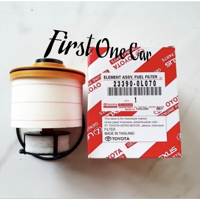 Jual Filter Solar Innova Reborn diesel/Hilux Revo/Fortuner VRZ 1GD/2GD ...