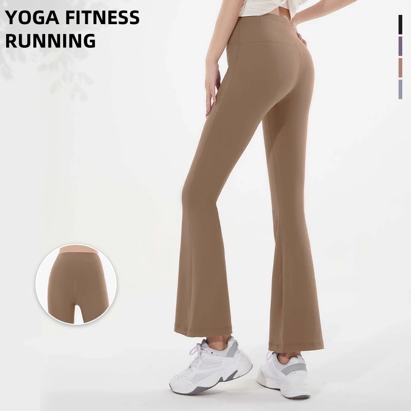 Jual Legging Yoga Celana Cutbray Basic Wide Leg Celana Olahraga Wanita Zumba Senam Aerobik ...
