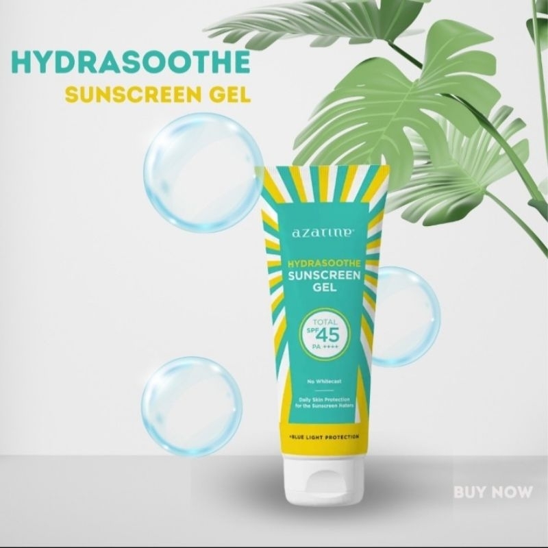 Jual AZARINE HYDRASOOTHE SUNSCREEN GEL SPF 45 PA++++ Sunscreen - 50 ml ...