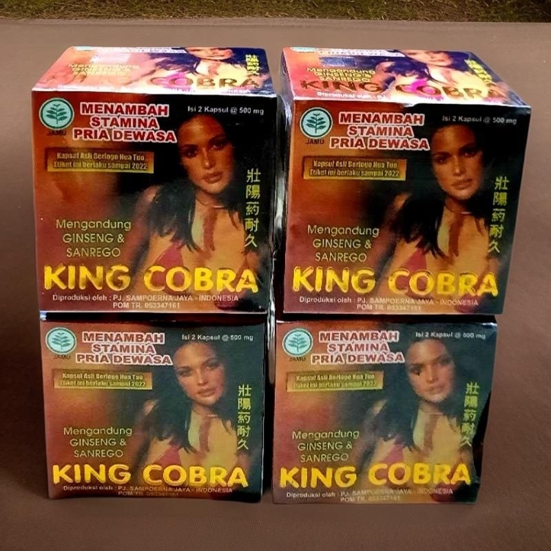 Jual Jamu Tradisional King Cobra Original Pabrik 100% | Shopee Indonesia