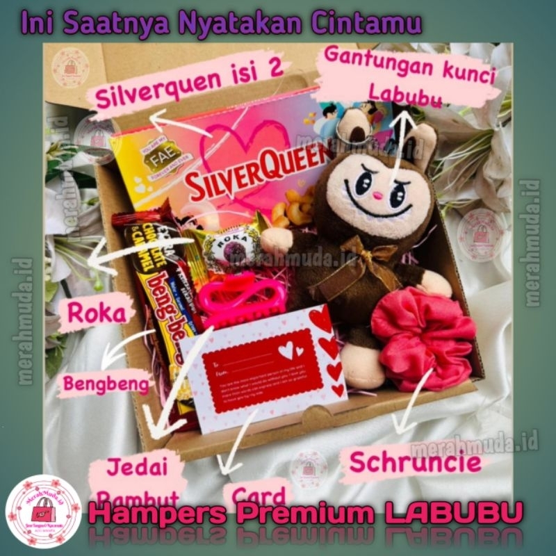 Jual MMD Hampers Silverqueen Cashew LABUBU Valentine Cewek Cowok Untuk ...