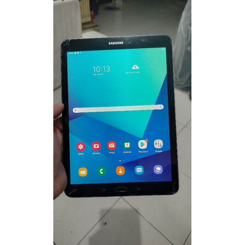 Jual Samsung Tab S3 9.7" T825 Batangan resmi sein minus retak normal murah!! | Shopee Indonesia
