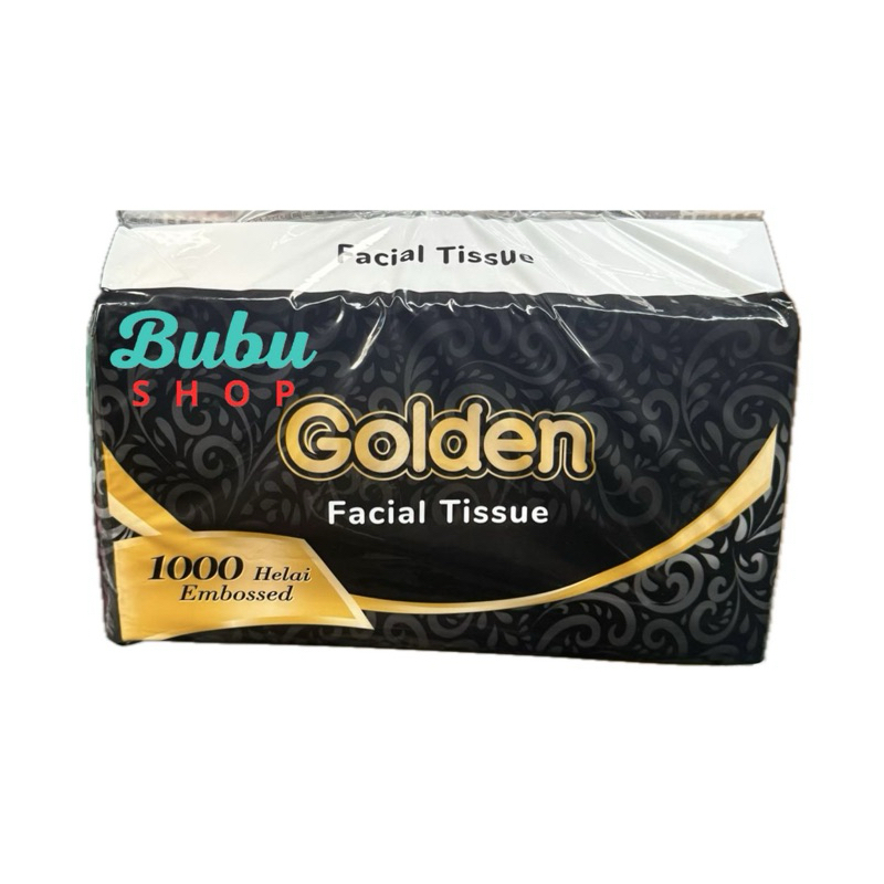 Jual Tissue Tisu Golden 1000 helai 2 ply embossed | Shopee Indonesia