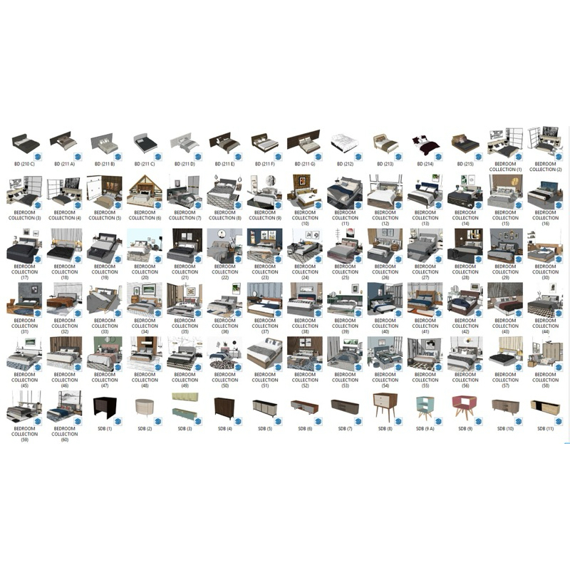 Jual komponen library sketchup | Shopee Indonesia