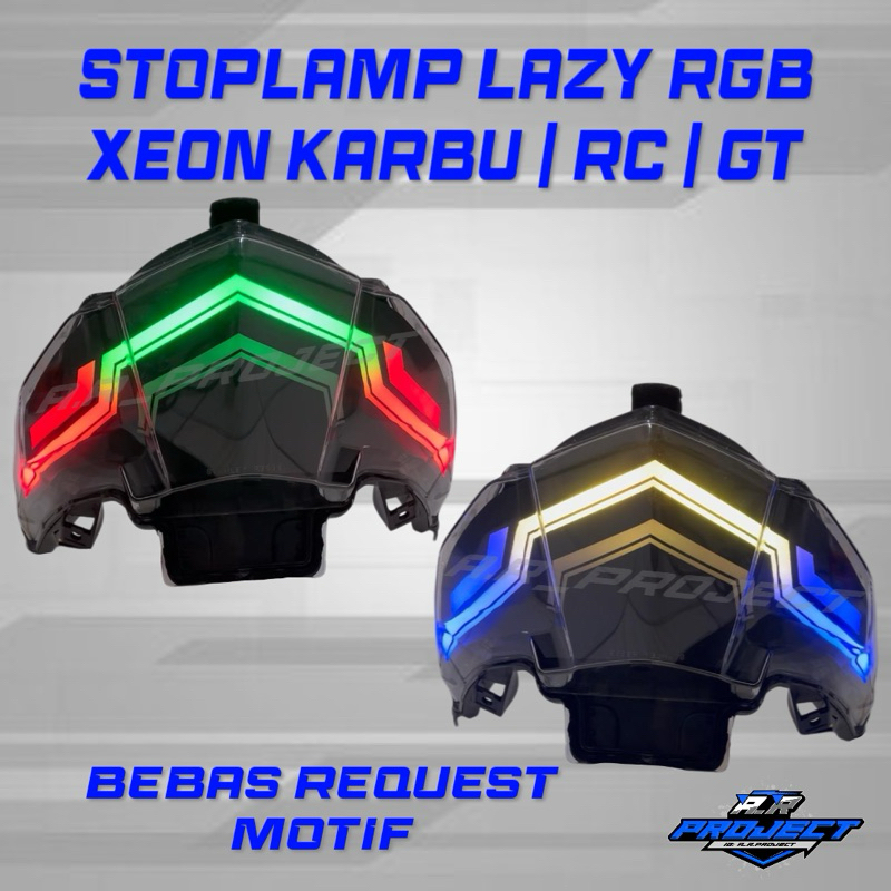 Jual Lampu Stoplamp Lazy Malas RGB Android 210 Mode Xeon Karbu/RC/GT ...