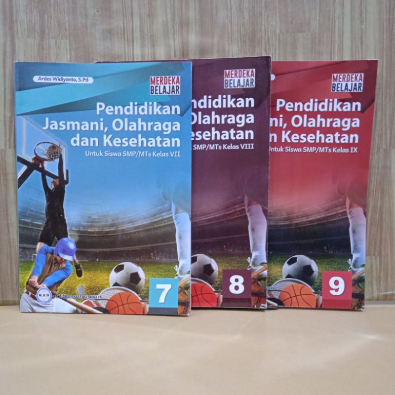 Jual BUKU PENDIDIKAN JASMANI OLAHRAGA DAN KESEHATAN PJOK KELAS 7,8,9 SMP KURIKULUM MERDEKA ...