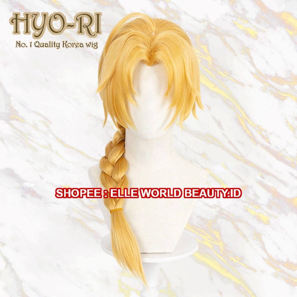 Jual READY STOCK - WIG EDWARD ELRIC WIG COSPLAY ANIME FULLMETAL ...