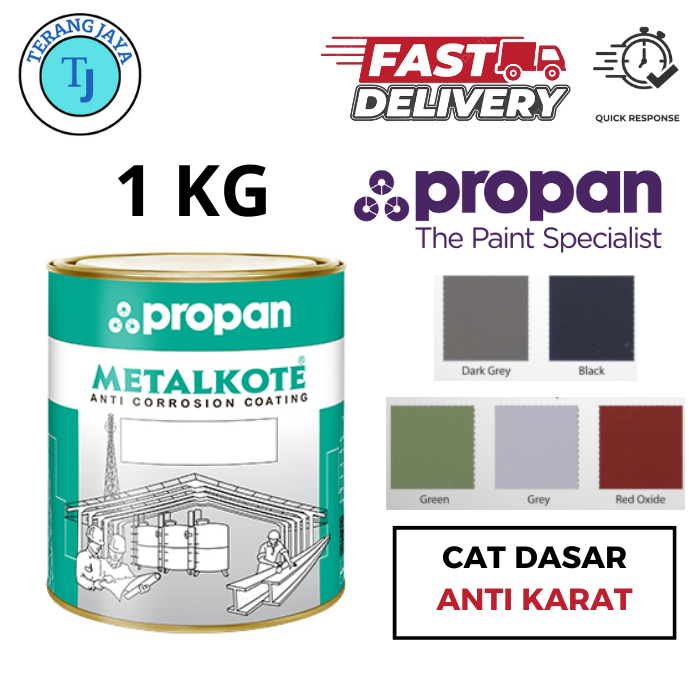 Jual Meni Besi / Zinc Chromate PROPAN Metalkote Alkyd Primer 1 KG - Cat ...