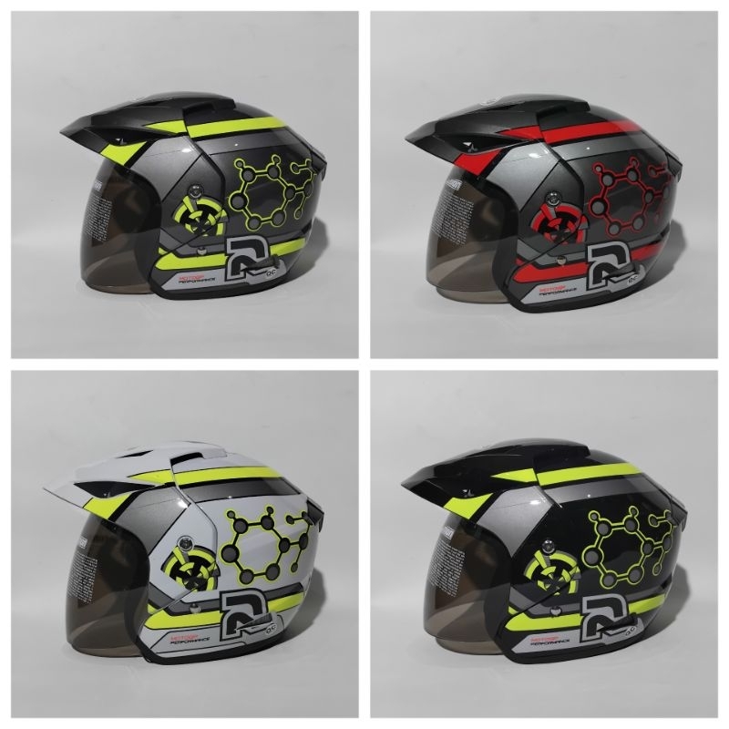 Jual HELM TAKIRA REMAJA DEWASA MOTIF R29 SINGLEVISOR HITAM SMOKE SNI ...