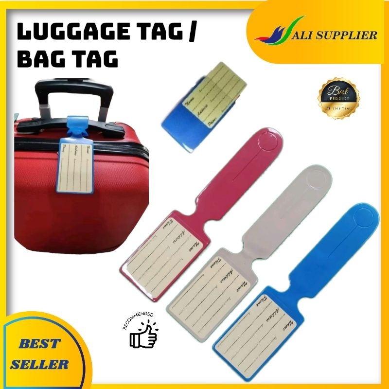 Jual LUGGAGE TAG / TANDA PENGENAL TAS / Name Tag MURAH / BAG ID / BAG ...