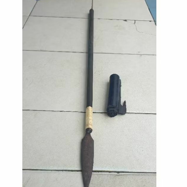 Jual Sumpit Dayak Kalimantan Panjang 1 meter Sumpit Kayu ulin khas ...