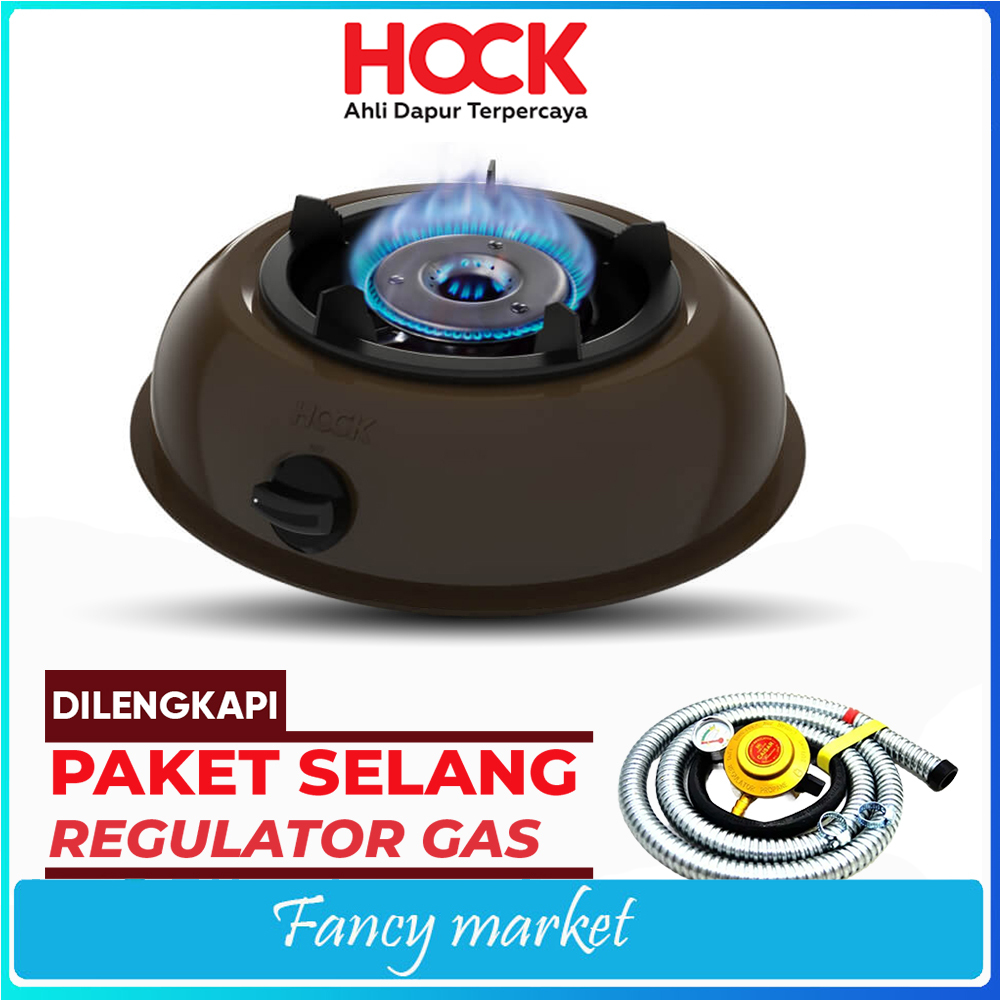 Jual KOMPOR GAS HOCK 1 TUNGKU MUTIARA DELUXE/HOCK 100 MD - Body Kokoh ...