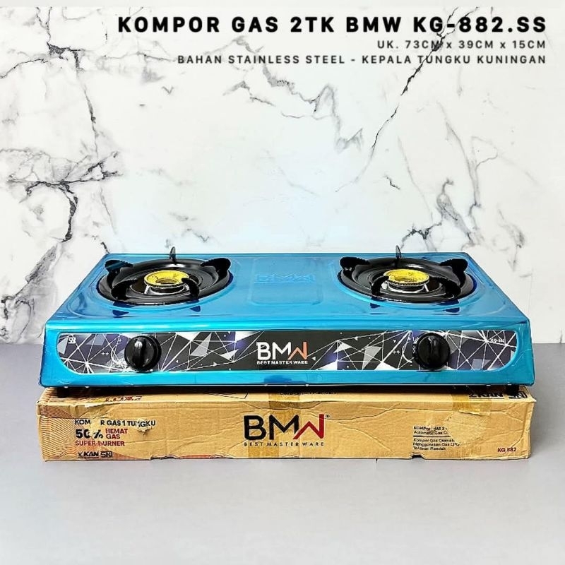 Jual KOMPOR GAS OMICKO 2 TUNGKU BMW | Shopee Indonesia