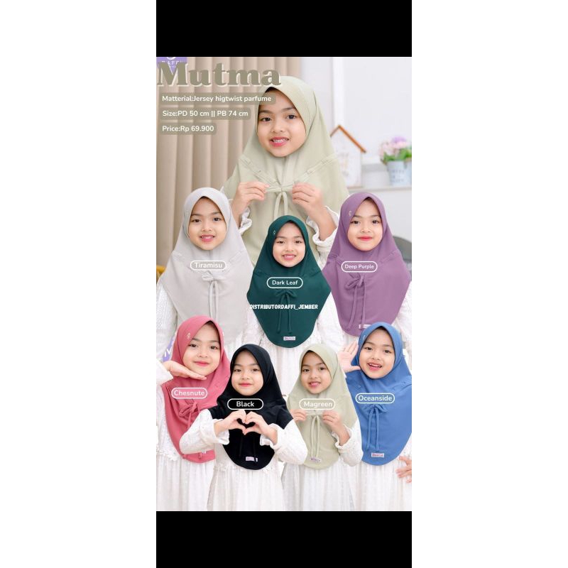 Jual Hijab Daffi Kids (Mutma Kids) | Shopee Indonesia