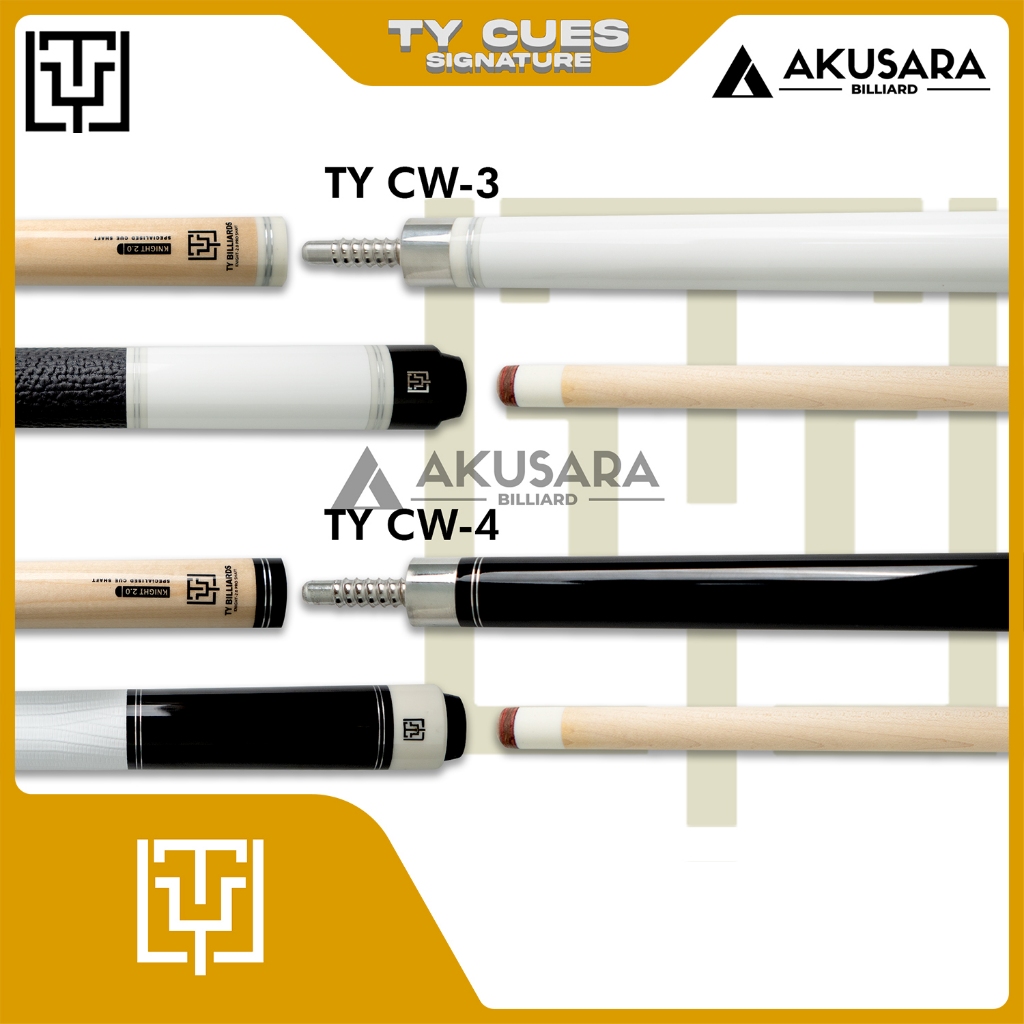 Jual TY CW Series By Fury New Low Deflection Shaft Cue Billiard ...