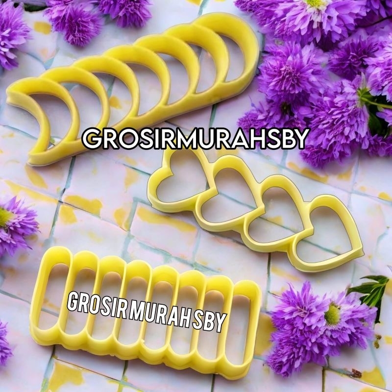 Jual Cetakan kue kering kuker / cetakan kue kastengel plastik / cetakan ...