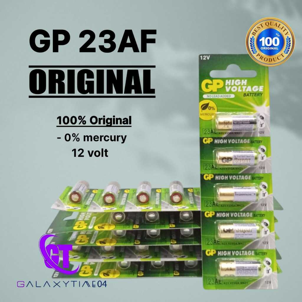 Jual GP Baterai Alkaline 23A 12V Original Mini Bell Pintu Dan Remote Control | Shopee Indonesia