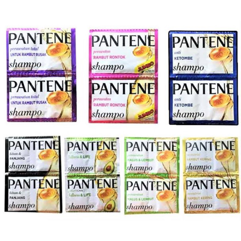 Jual pantene shampoo sachet isi 12 - pantene shampoo renceng - pantene ...