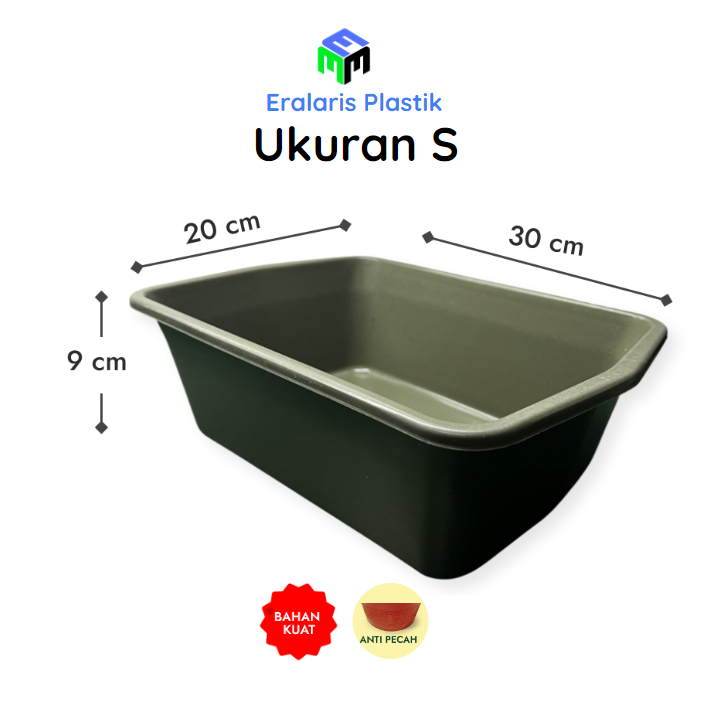 Jual BASKOM BAK KUCING PLASTIK KOTAK/BAK PLASTIK (ELP) | Shopee Indonesia
