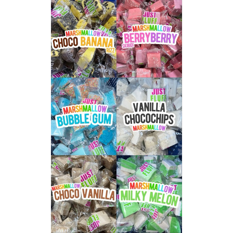 Jual marsmellow just fluff bungkus kecil viral dan enak | Shopee Indonesia