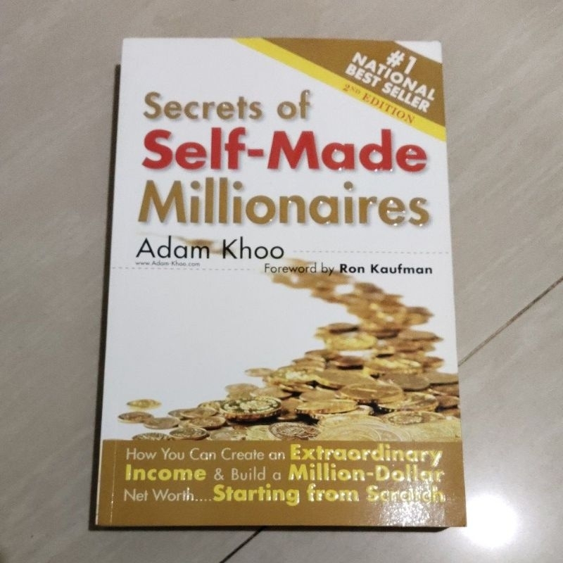 Jual BUKU ORI BUKU SECRETS OF SELF - MADE MILLIONAIRES VERSI BAHASA INGGRIS | Shopee Indonesia